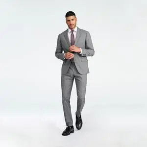 INDOCHINO Hayle Sharkskin Blazer - Gray