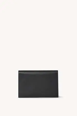 THE ROW Essential Leather Pouch - Black