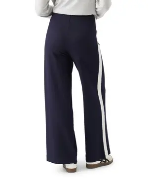 RIPE MATERNITY Ari Side Stripe Wide Leg Maternity Pant