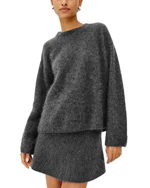 Rails Wool Cashmere Crewneck Sweater