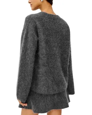 Rails Wool Cashmere Crewneck Sweater