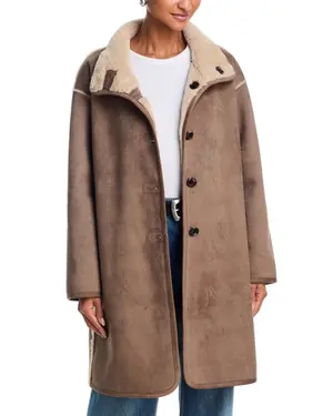 Velvet By Graham & Spencer Yves Faux Shearling Jacket