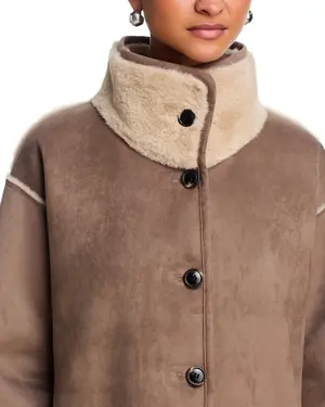 Velvet By Graham & Spencer Yves Faux Shearling Jacket