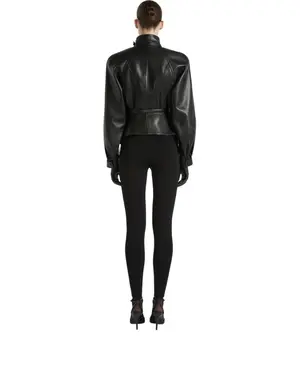 Balmain High-waisted Milano Jersey Trousers