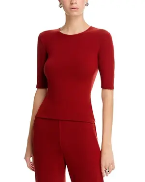LESET Lauren Mid Sleeve Tee