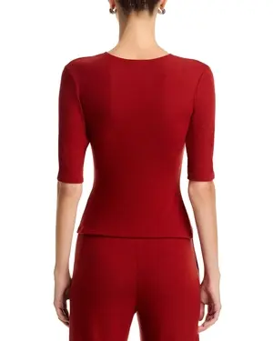 LESET Lauren Mid Sleeve Tee