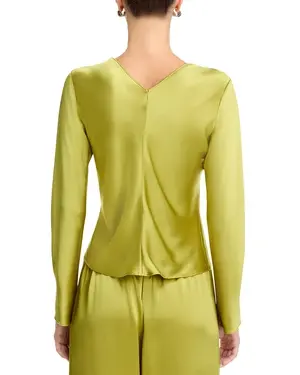 LESET Barb Long Sleeve Top