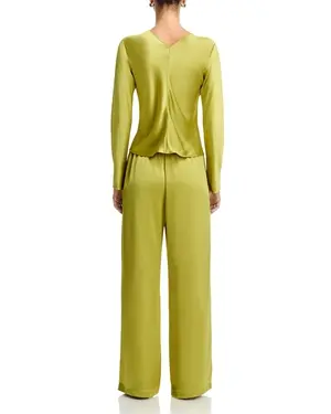 LESET Barb Long Sleeve Top