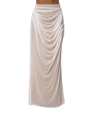 JLUXLABEL Ethereal Flow Maxi Skirt