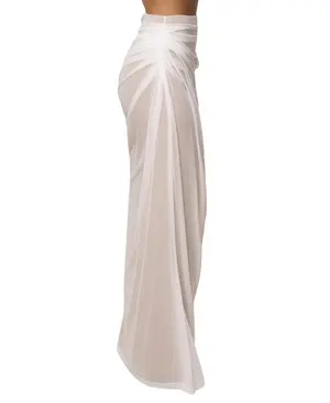 JLUXLABEL Ethereal Flow Maxi Skirt