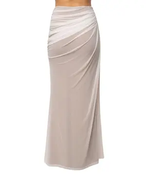JLUXLABEL Ethereal Flow Maxi Skirt
