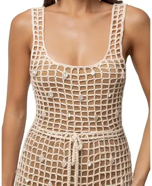 JLUXLABEL Coastal Pearl Crochet Bodysuit