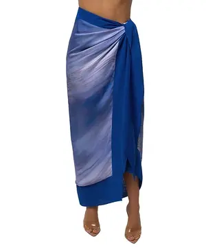 JLUXLABEL Bahia Wrap Skirt