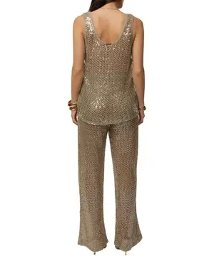JLUXLABEL High Seas Sequin Top