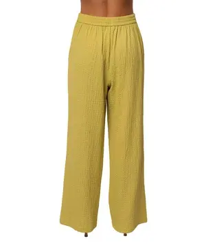 JLUXLABEL Unwind Textured Wide Leg Pants