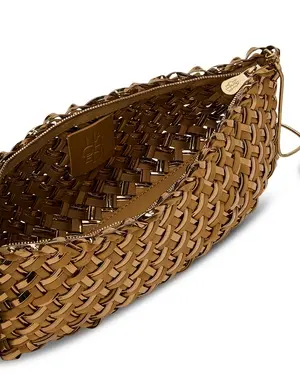 NAGHEDI Double Weave Chain Clutch