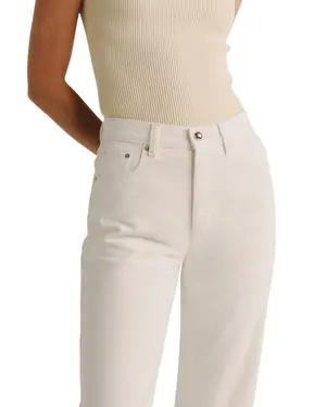 DL1961 Cate Classic High Rise Straight Jeans