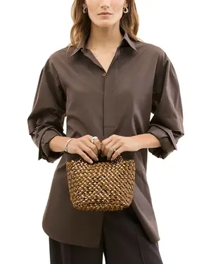 NAGHEDI Petit Double Weave Tote