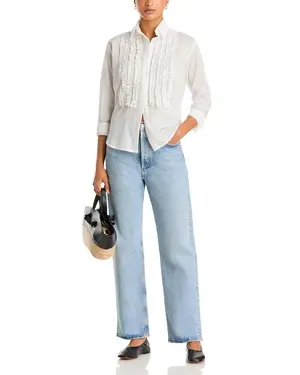 CISSA The Cotton Ruffle Shirt