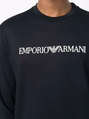 Emporio Armani Logo Cotton Sweatshirt