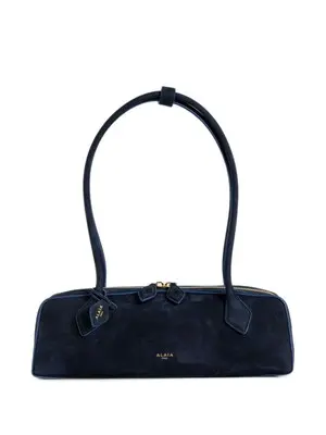 Alaïa Le Teckel Medium Leather Shoulder Bag - Blue