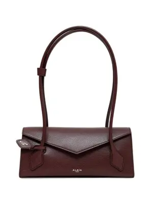Alaïa Le Teckel Small Leather Shoulder Bag - Red