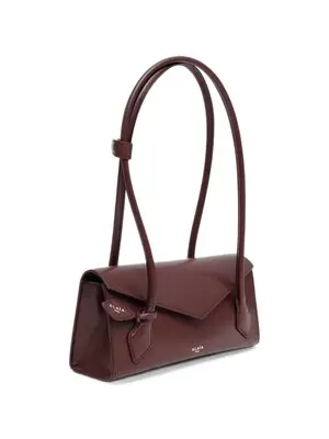 Alaïa Le Teckel Small Leather Shoulder Bag - Red