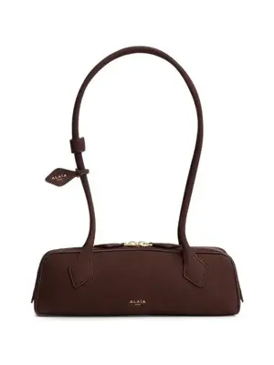 Alaïa Le Teckel Small Leather Shoulder Bag - Brown