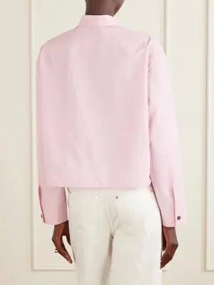 JIL SANDER Cropped Poplin Shirt