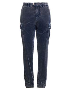 Brunello Cucinelli Pants Midnight Size Cotton - Blue