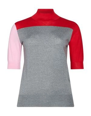 FERRAGAMO Turtleneck Size Virgin Wool - Grey