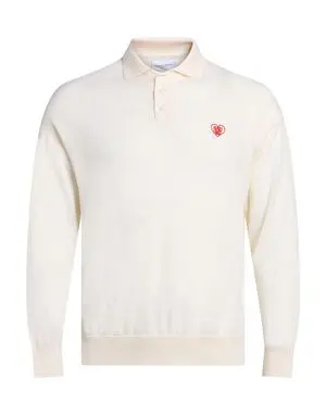 FAMILY FIRST Sweater Ivory Size Merino Wool