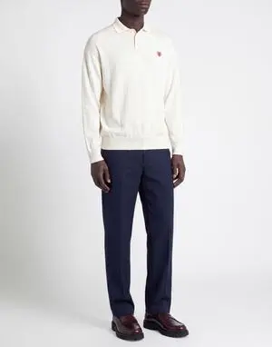 FAMILY FIRST Sweater Ivory Size Merino Wool