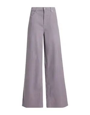 DEPARTMENT 5 Pants Lilac Size Cotton, Elastane