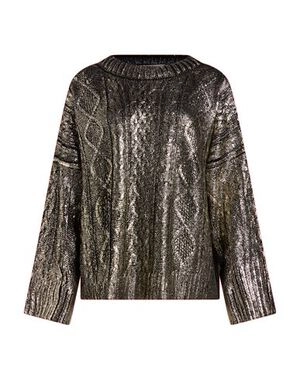 CARLA G. Sweater Size Polyacrylic, Viscose, Wool, Alpaca Wool - Gold