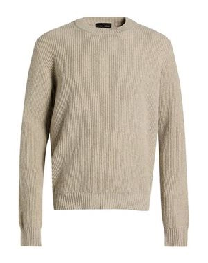 ROBERTO COLLINA Merino Wool & Cashmere Ribbed Crewneck Sweater