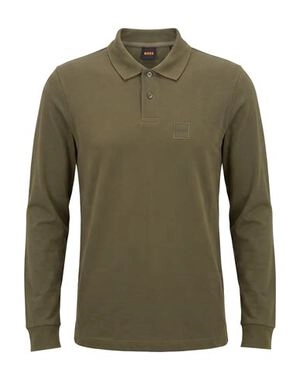 BOSS Polo Shirt Military Size Cotton, Elastane
