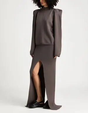 Rick Owens Sweater Taupe Size Virgin Wool