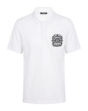 Balmain Polo Shirt Size Cotton - White