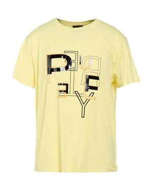 Peuterey T-shirt Pastel Size Cotton, Elastane - Yellow