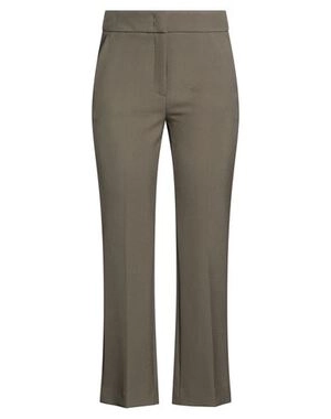 Peserico Easy Pants Dark Size Polyester, Viscose, Cotton, Elastane - Green