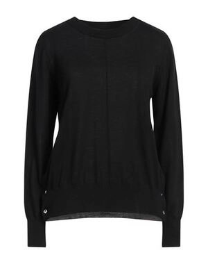 Liviana Conti Sweater Size Virgin Wool - Black