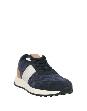 TOD'S Sneakers Midnight Size Leather, Textile Fibers