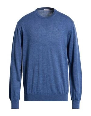 GIOFERRARI GIOFERRARI Merino Wool Crewneck Sweater Blue
