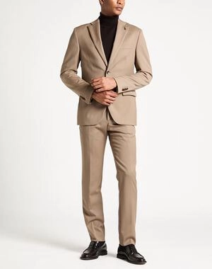 PAOLONI Suit Size Wool, Elastane