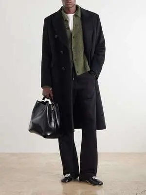 Dries Van Noten Leather Tote Bag