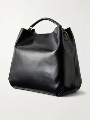 Dries Van Noten Leather Tote Bag