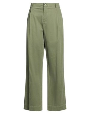 BRIGLIA 1949 Pants Size Cotton, Elastane - Green