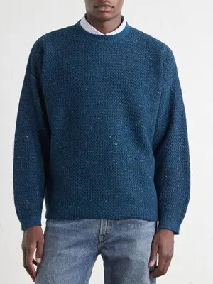 Inis Meáin Tonnta Merino Wool And Cashmere-blend Sweater