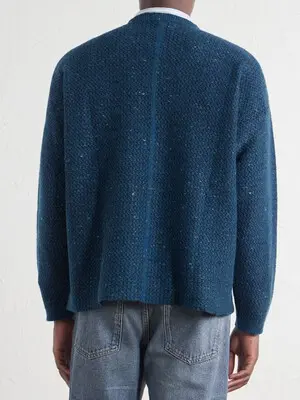 Inis Meáin Tonnta Merino Wool And Cashmere-blend Sweater